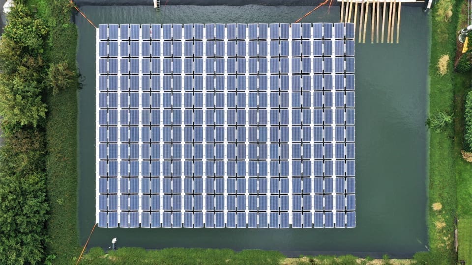 Floating Solar Panels